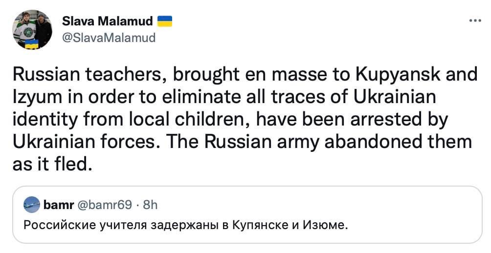 From FB page; Support Ukraine – Ukraine Today .org