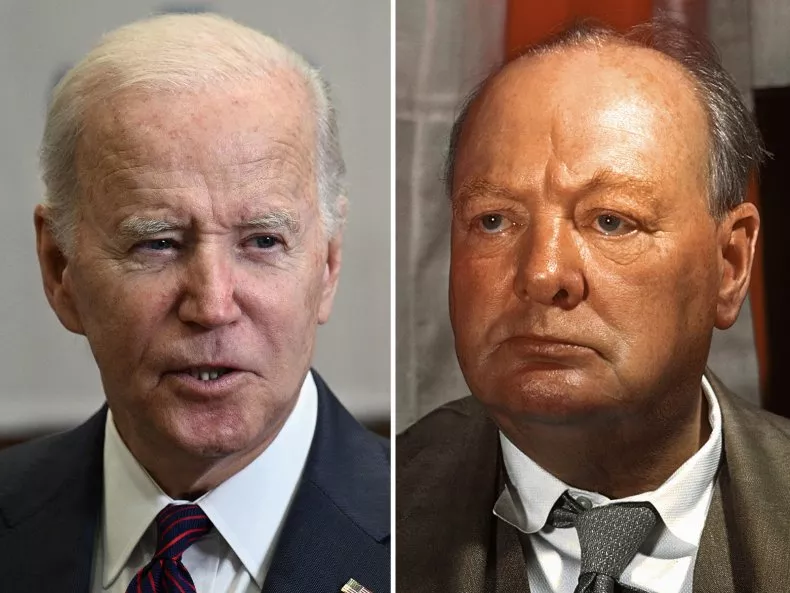 Joe Biden ‘Rose to Meet the Moment’ Against Russia Like Churchill ...