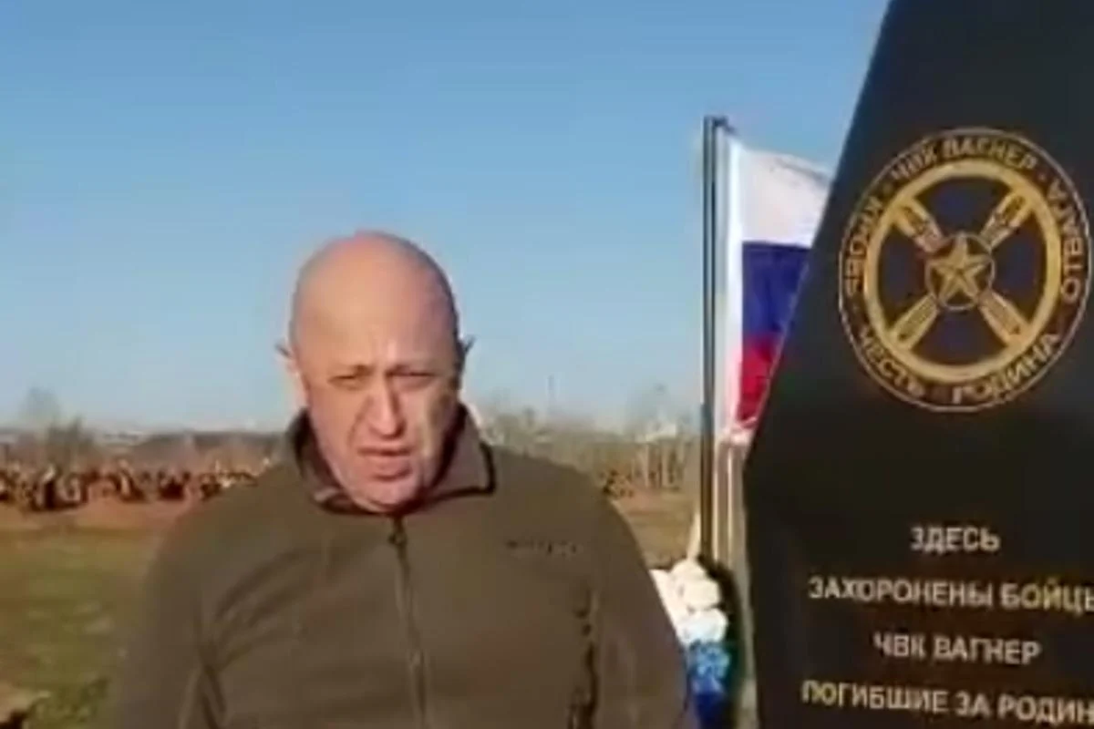 Prigozhin unveiled a monument to the “Wagnerites” against the backdrop ...
