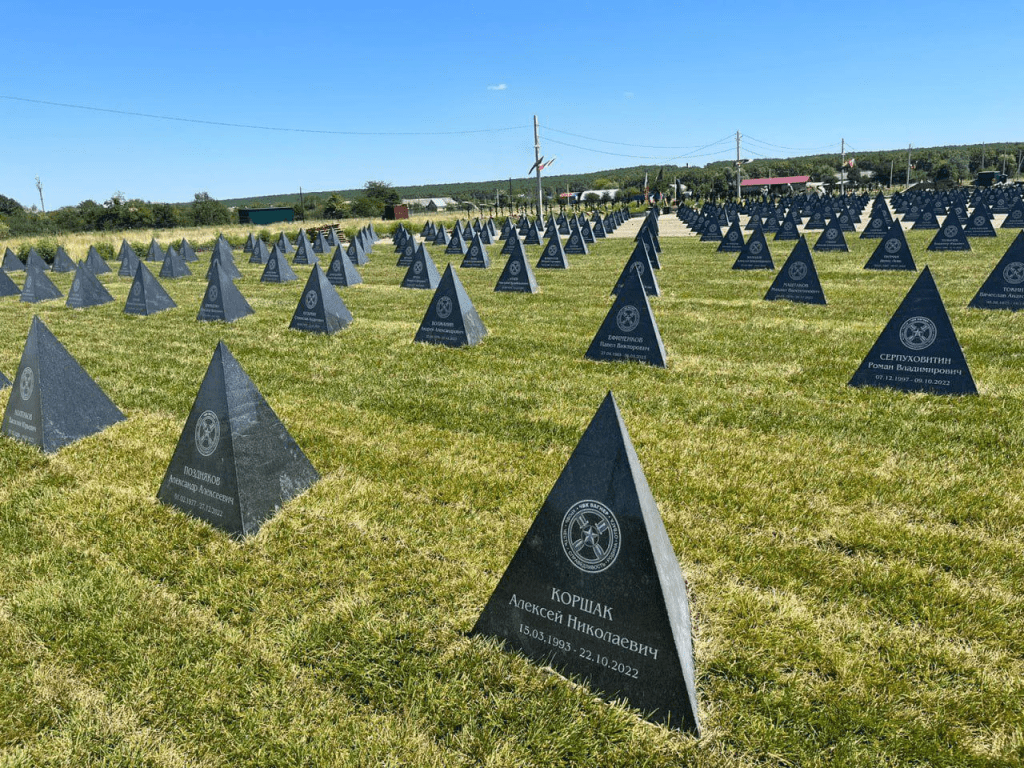 "War correspondent" from the "DNR" showed the most terrifying cemetery ...