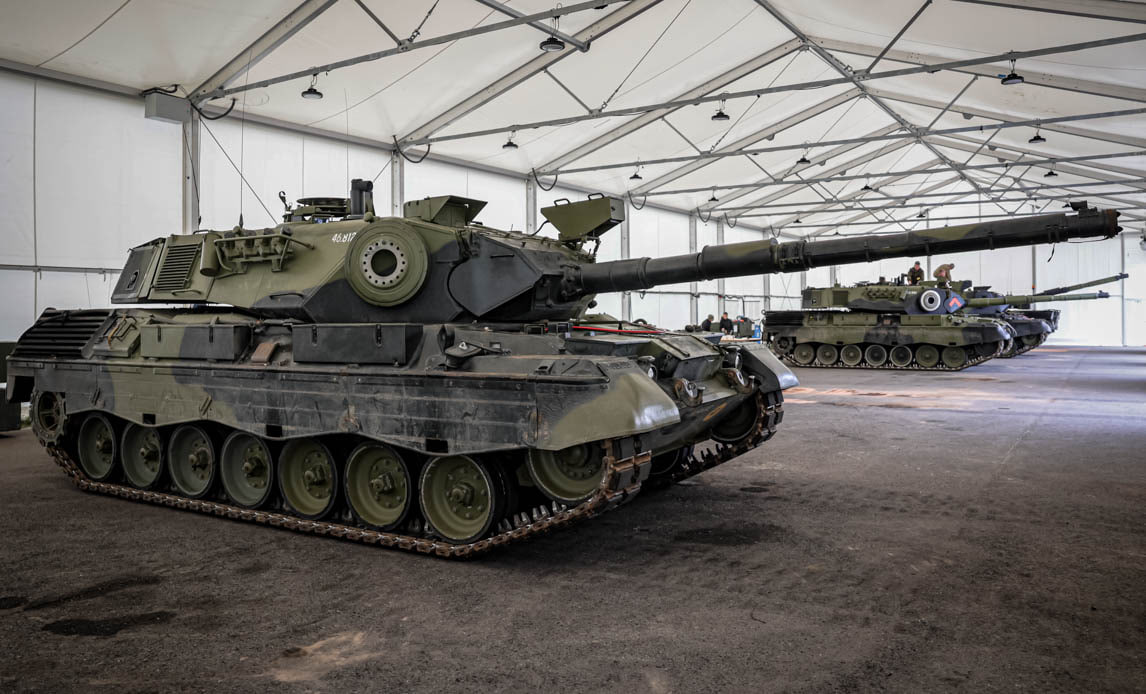 The first 10 Leopard 1 tanks from Denmark arrived in Ukraine – Ukraine ...