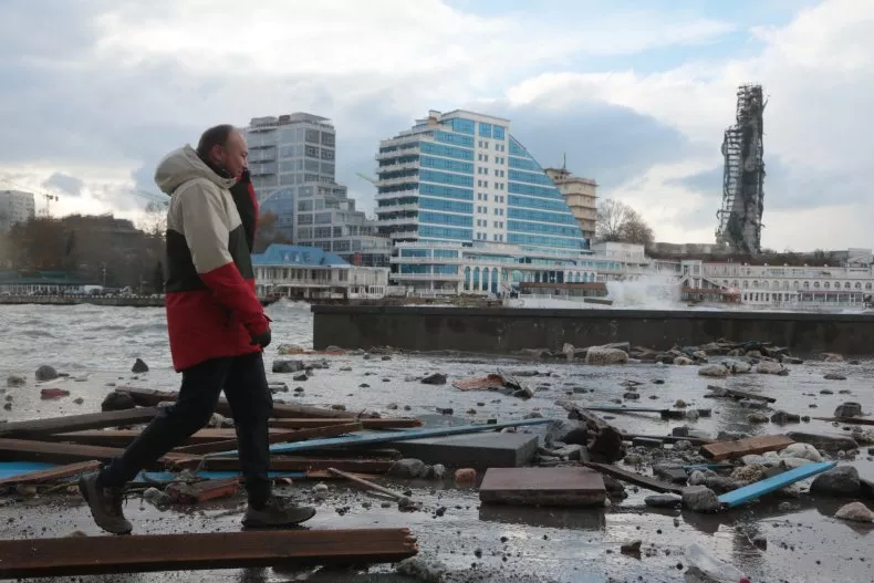 Crimea Hit by Multiple Explosions as Russia Scrambles Air Defenses ...