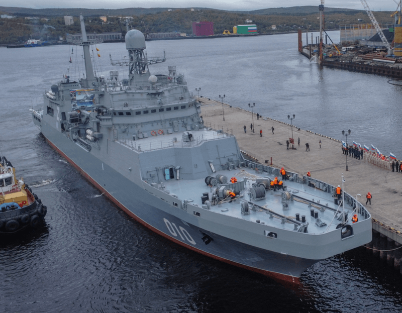 Russia has deployed its newest landing ship to Sevastopol – Ukraine ...