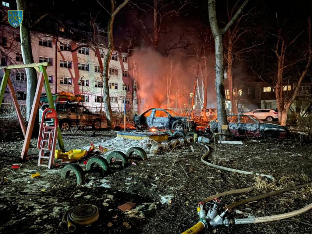 Massive night attack on Odessa: a fire broke out in the center, a child ...