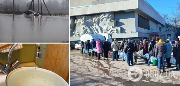 They wash in basins and collect snow on the streets: there has been no ...