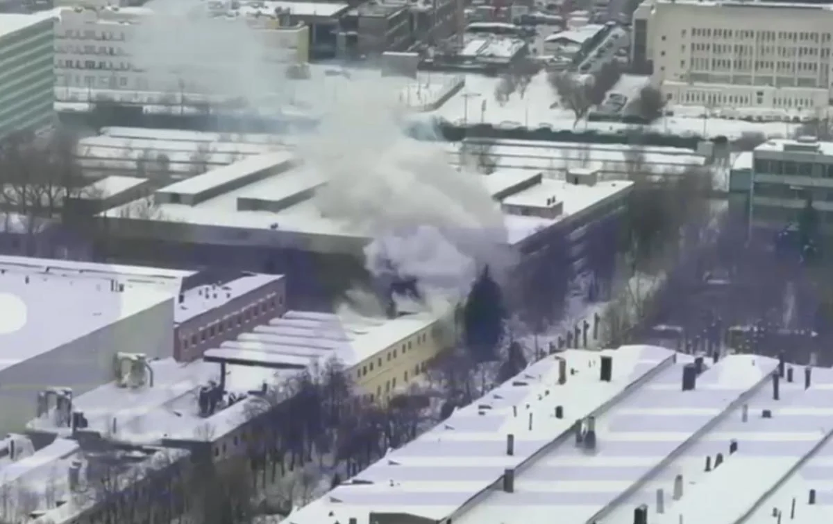 The MiG plant caught fire in Moscow: Rostec disowned it (video ...