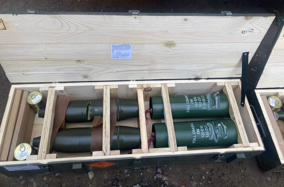 Armed Forces of Ukraine received thousands of 122-mm artillery rounds ...