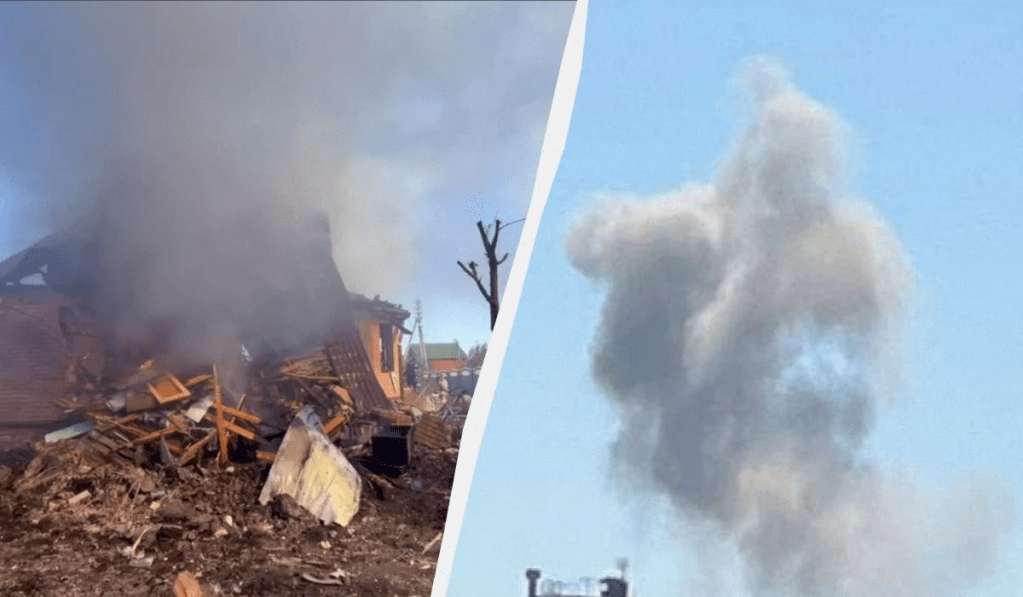 The Russians dropped an aerial bomb on Belgorod during the attack on ...