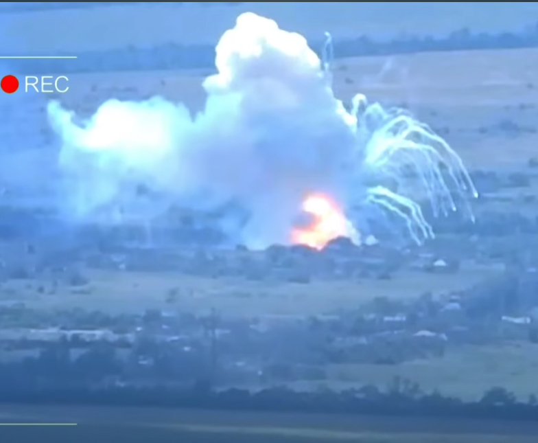 Russian TOS "Solntsepek" worth $15 000 000 was destroyed by a Ukrainian ...