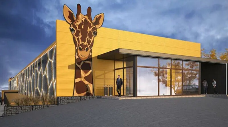 The destroyed shopping center “Giraffe” in Irpen is preparing to open ...