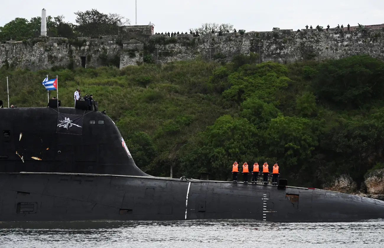 A Russian submarine that just left Cuba is ‘falling apart’ with its ...