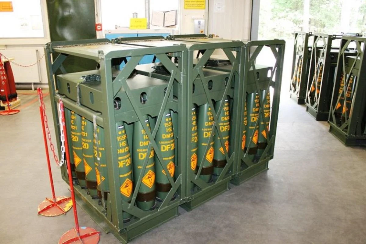 The global defense giant received a record order for 155-mm shells ...