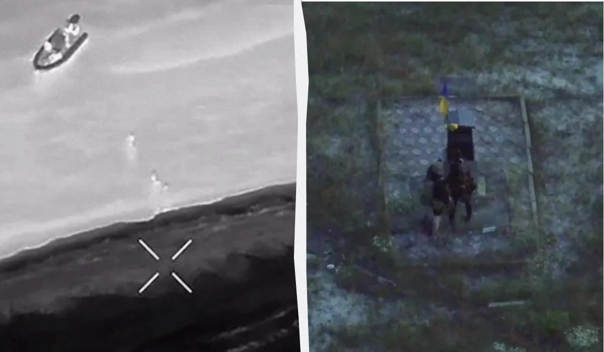 GUR special forces raid Kinburn: spectacular footage of the operation ...