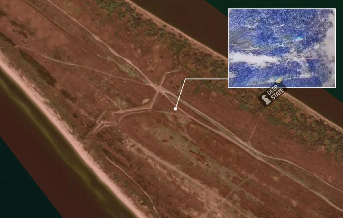 The Defense Forces installed the Ukrainian flag on the Kinburn Spit ...