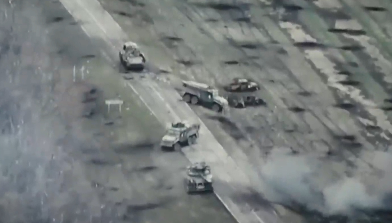 Ukrainian Armed Forces defeat Russians on ATVs and Akhmat armored ...