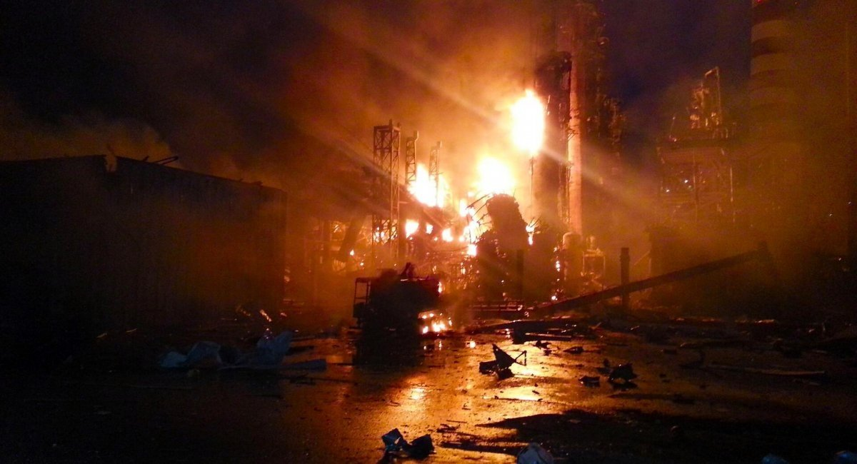 Details of the Attack on Novoshakhtinsk Oil Refinery in Rostov Region ...
