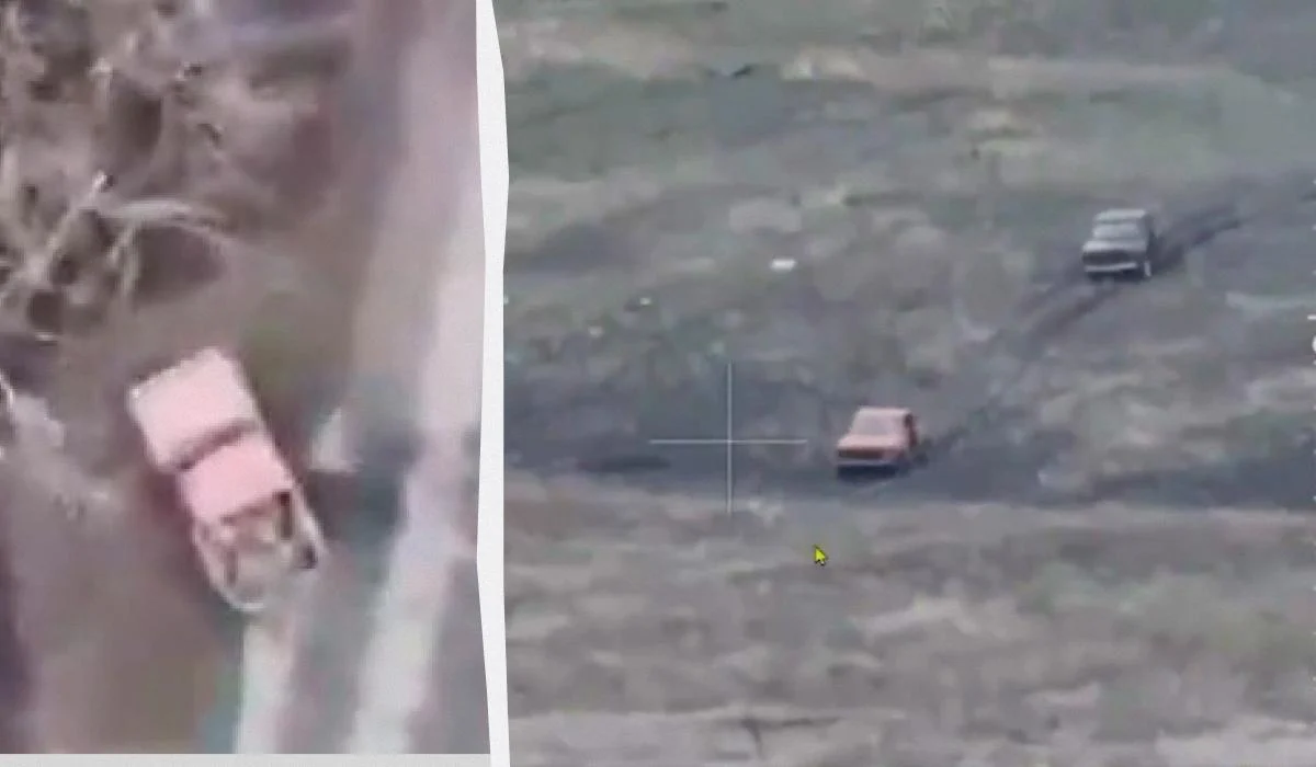Occupiers storm Ukrainian Armed Forces positions in pink Zhiguli cars ...