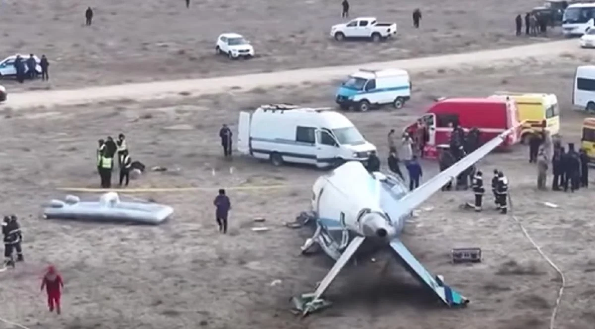 Azerbaijan confirms plane near Aktau was shot down by Russian missile ...