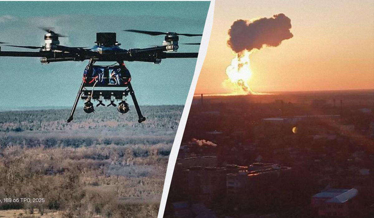 The strike on the Engels airfield was carried out by SBU and SSO drones ...