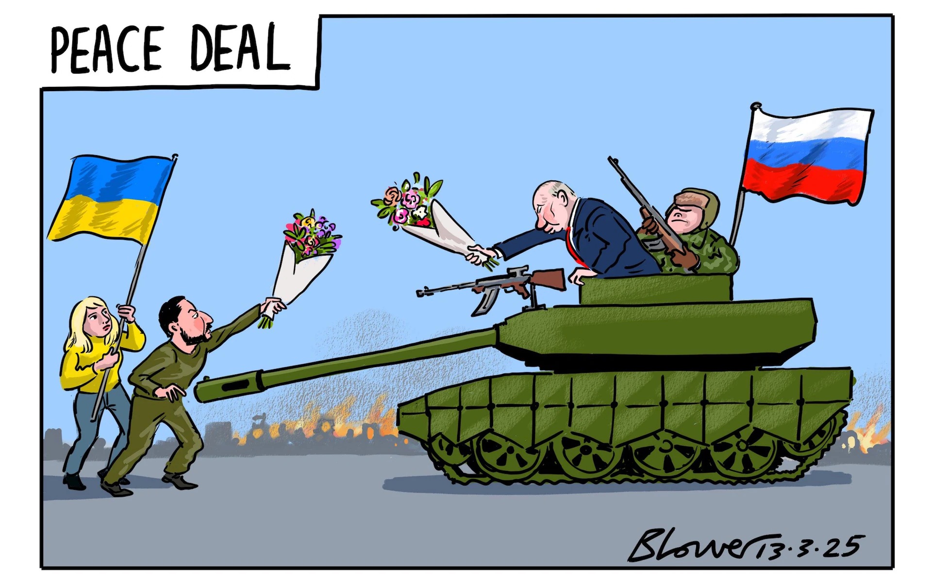 Russia presents peace demands to US – Ukraine Today .org