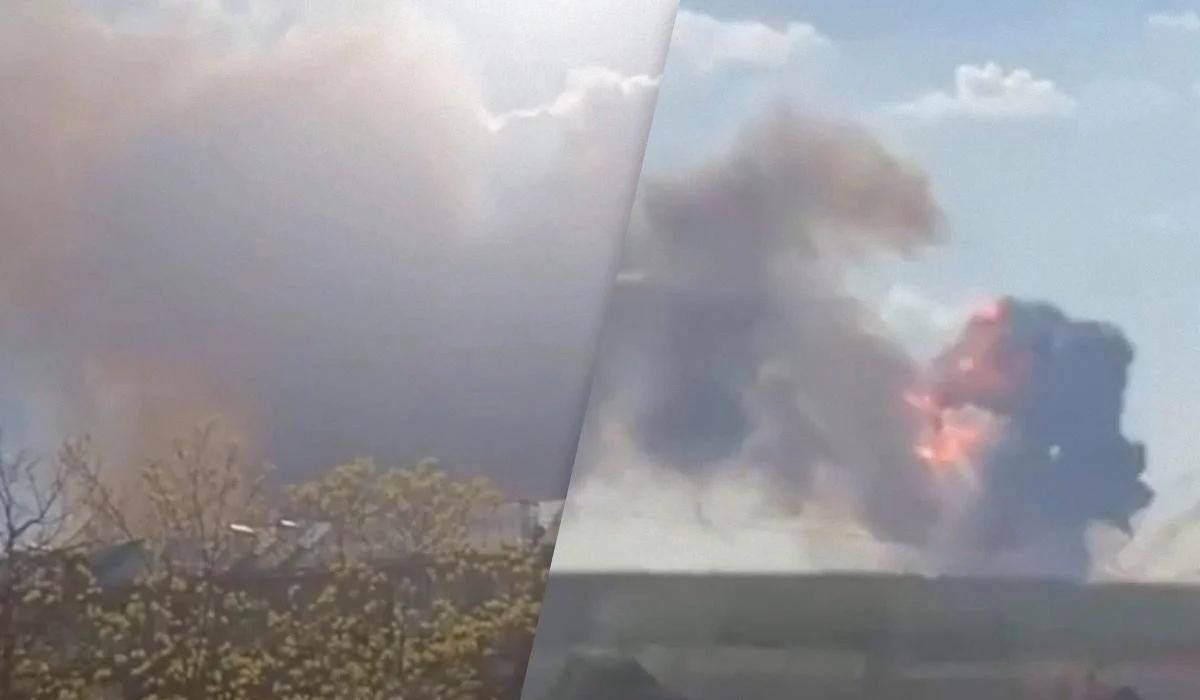 Explosion at an arsenal in the Russian Federation: the National ...