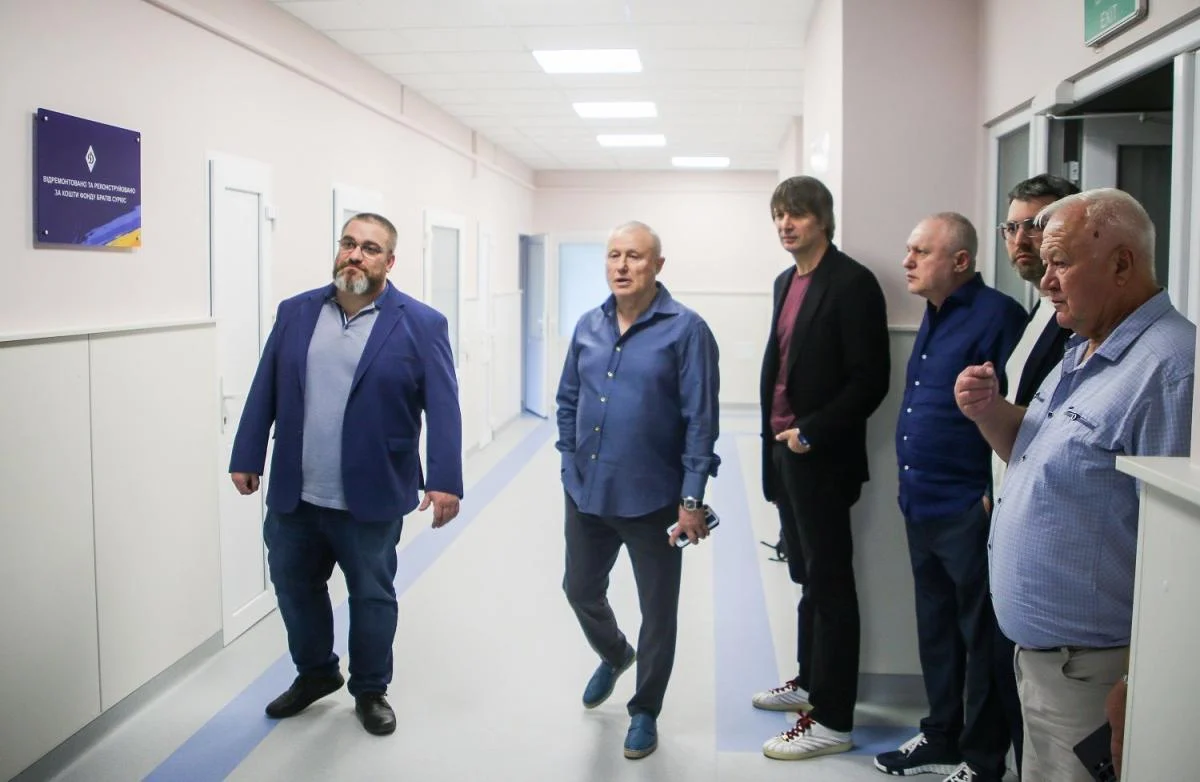The Surkis Brothers Foundation and FC Dynamo have restored one of the ...