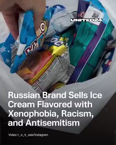 “Khohol”, “Obama”, “Poor Jew”: ice cream with xenophobic, racist and ...
