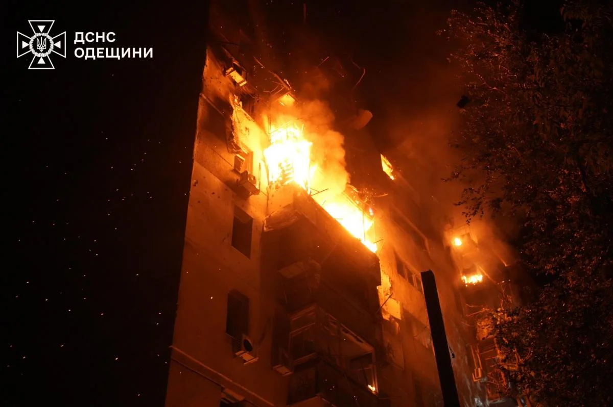BREAKING NEWS: Russian night strike on Odessa: State Emergency Service ...