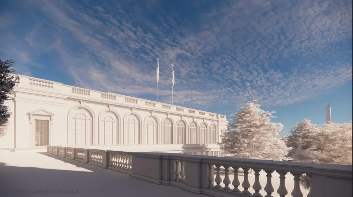 Trump Builds $200 Million Luxury Ballroom: White House Shows Photos ...