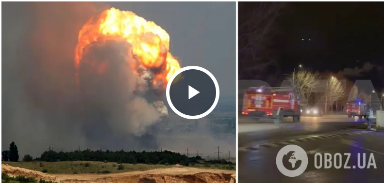 A powerful explosion occurred in Russia at the Avangard plant, which ...
