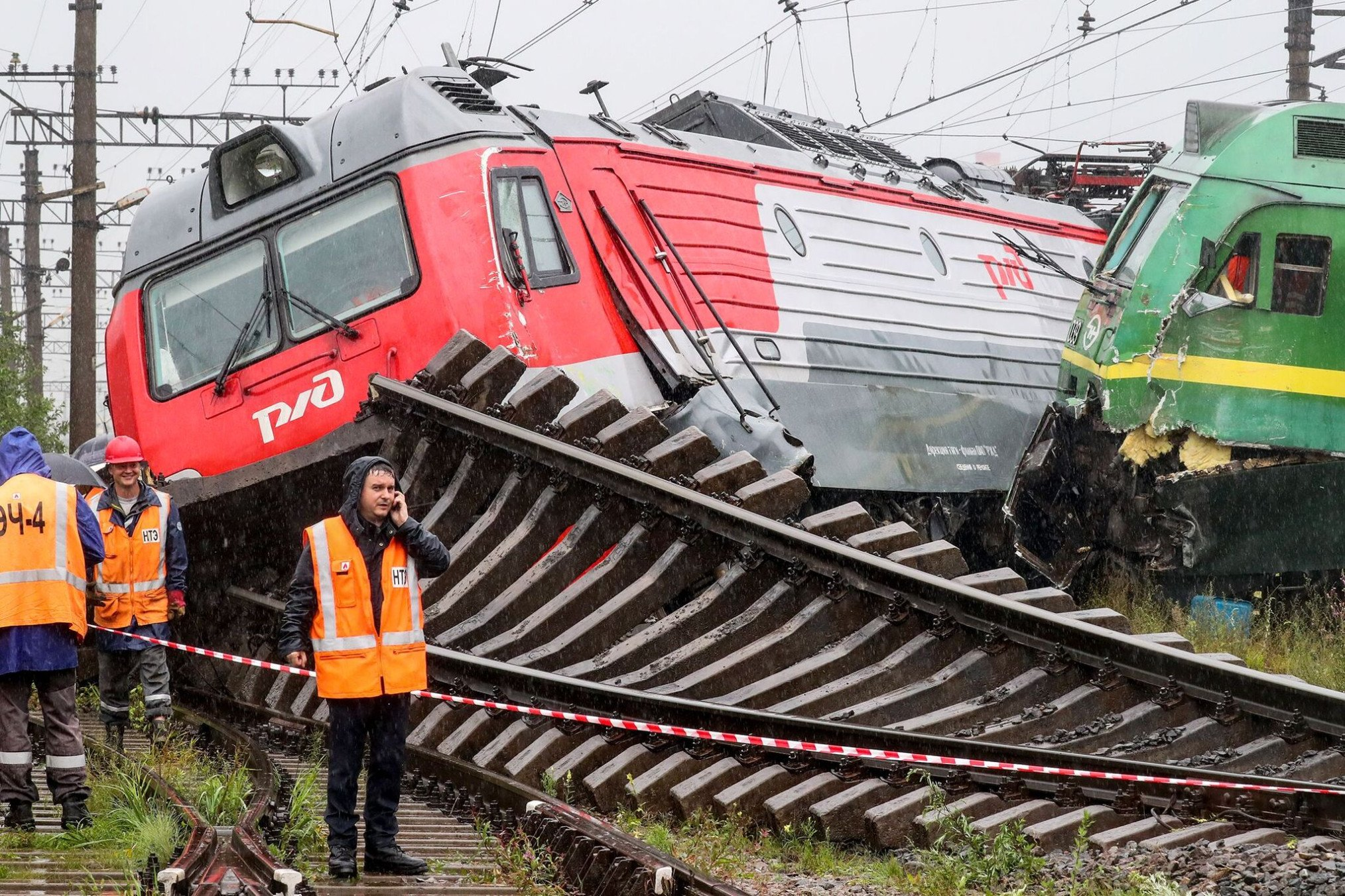 Key Russian Military Rail Link to St. Petersburg Disrupted by Explosion ...