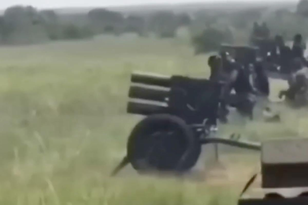 BREAKING NEWS: Border guards destroyed a Chinese multiple rocket ...