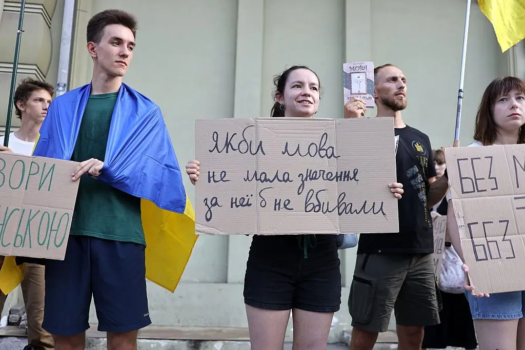 Ukraine’s parliament strips Russian from ‘protected minority language ...