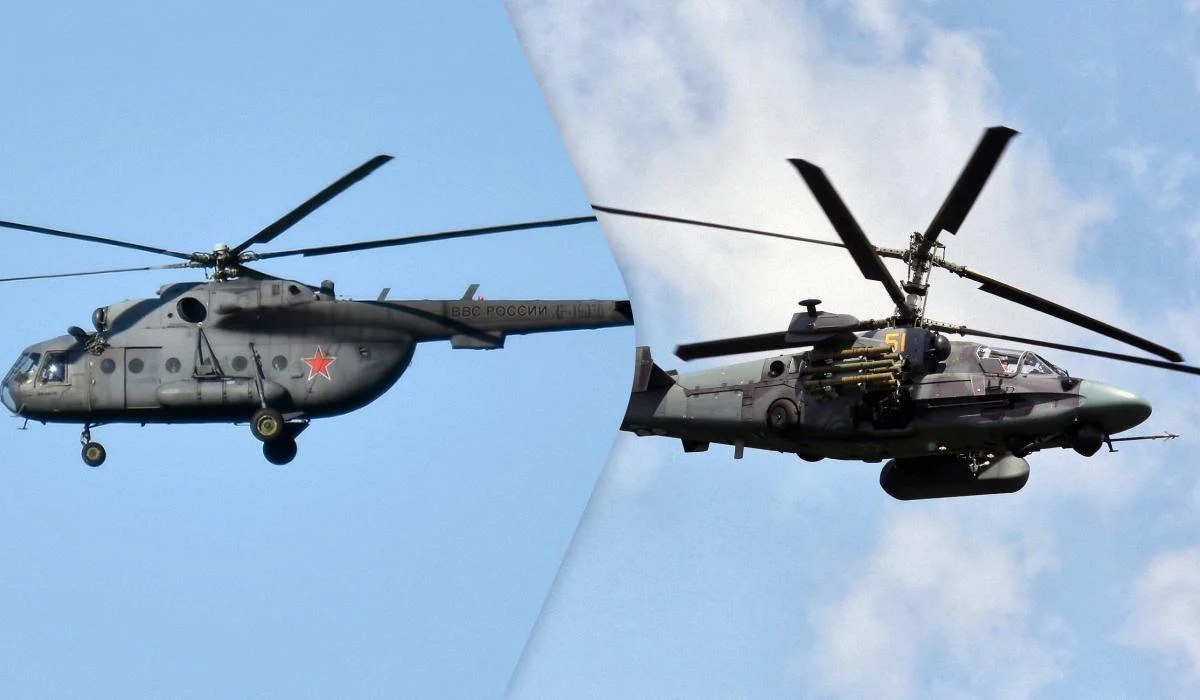 Ukrainian military destroys enemy helicopters on Russian territory ...