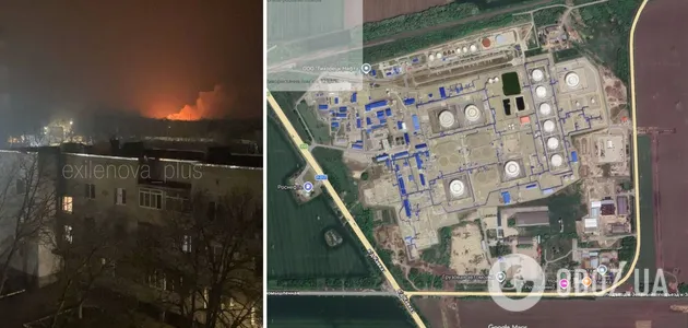 Ukraine Struck Tikhoretsk Oil Terminal in Krasnodar Region of russia: a ...