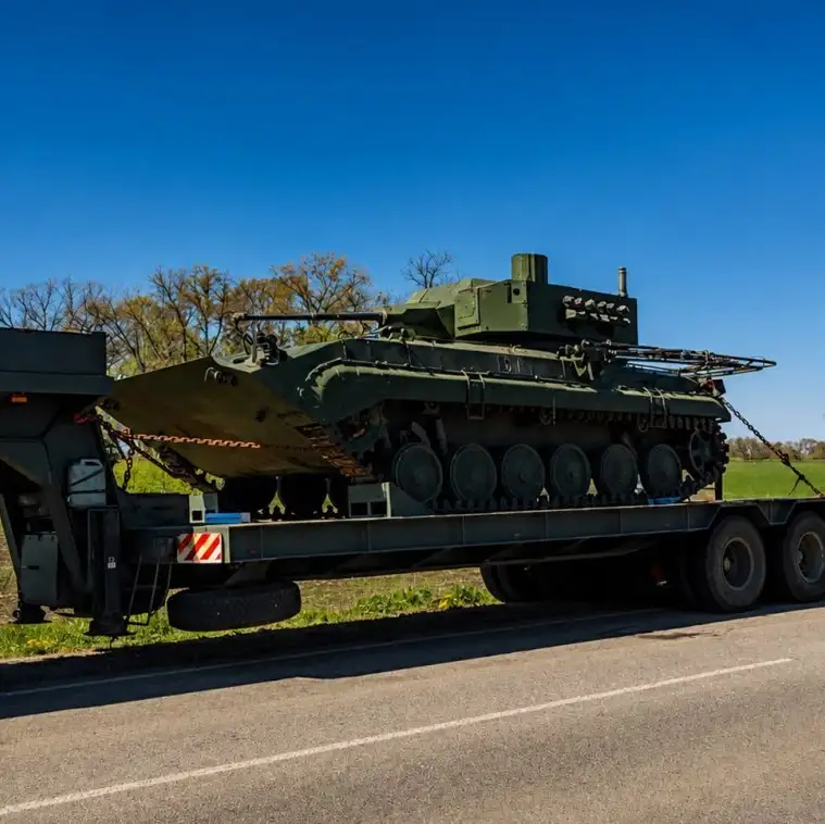 Ukraine Reveals First BMP Armed With 🇪🇸 Spain’s Guardian 30 Combat ...