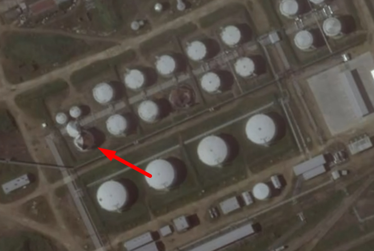 Drones Destroy Another Oil Depot Tank in Armavir – Ukraine Today .org
